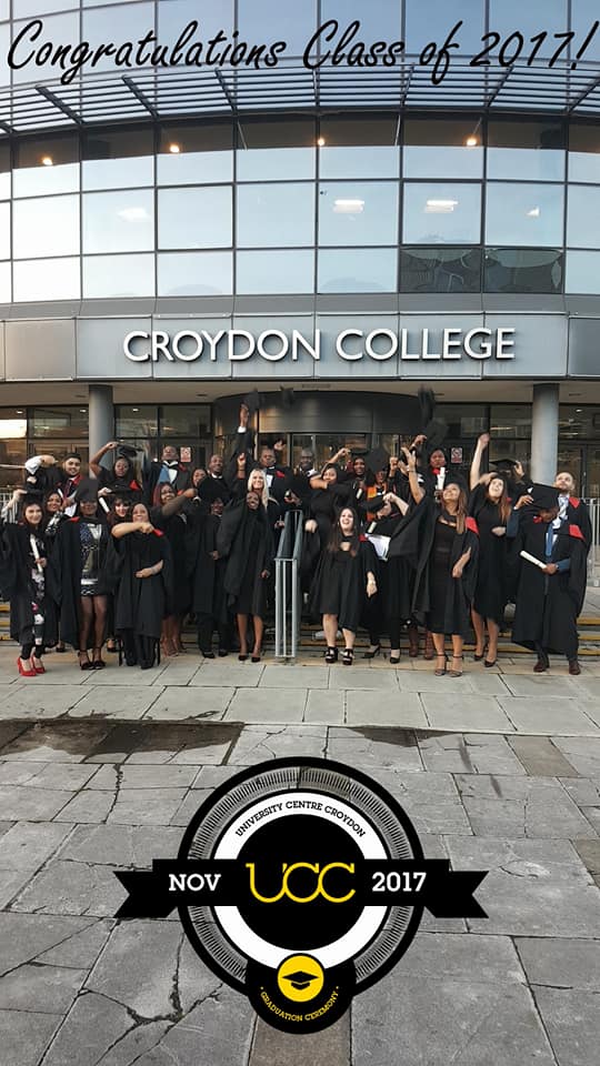UCC students graduate in style at ceremonies hosted at Croydon College ...