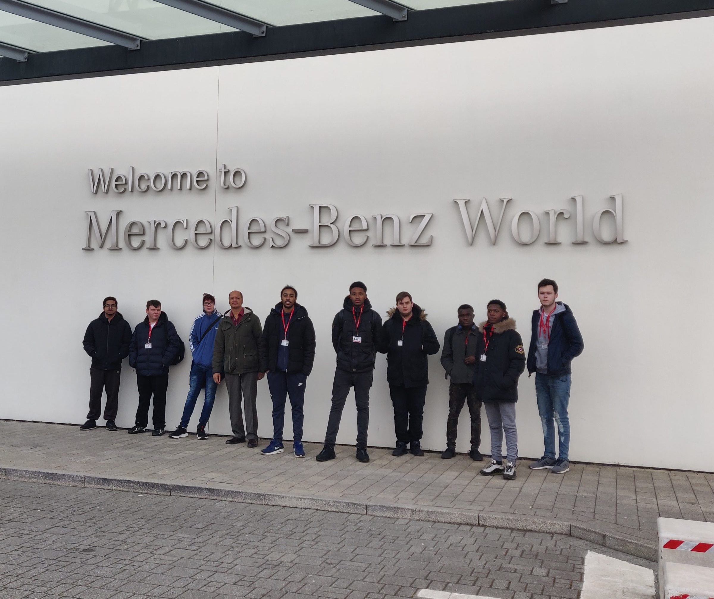 Students Visit Mercedes-Benz World - Croydon College